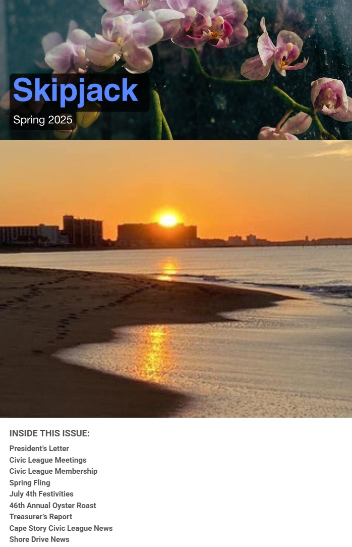 June 2025 Skipjack Newsletter | Cape Story by the Sea